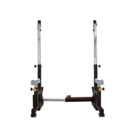 Maxx Adjustable Squat Trainer – Heavy-Duty Squat Rack w/ Safety ...