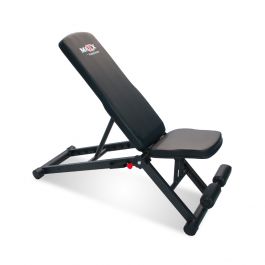 Maxx Fitness Fold Flat Bench - Space-Saving Workout Bench for Home Gyms ...
