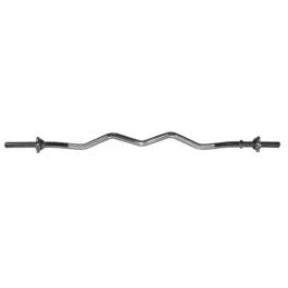 Buy 47" Curl Bar With Star Collar online | Fitness Concept